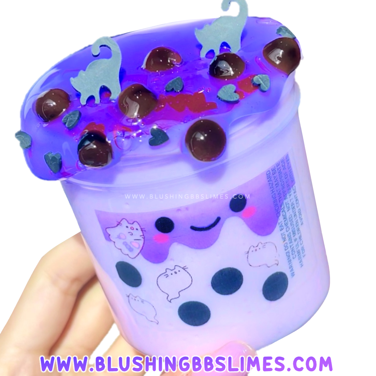 Boo-sheen Bubble Tea – BlushingBB Slimes